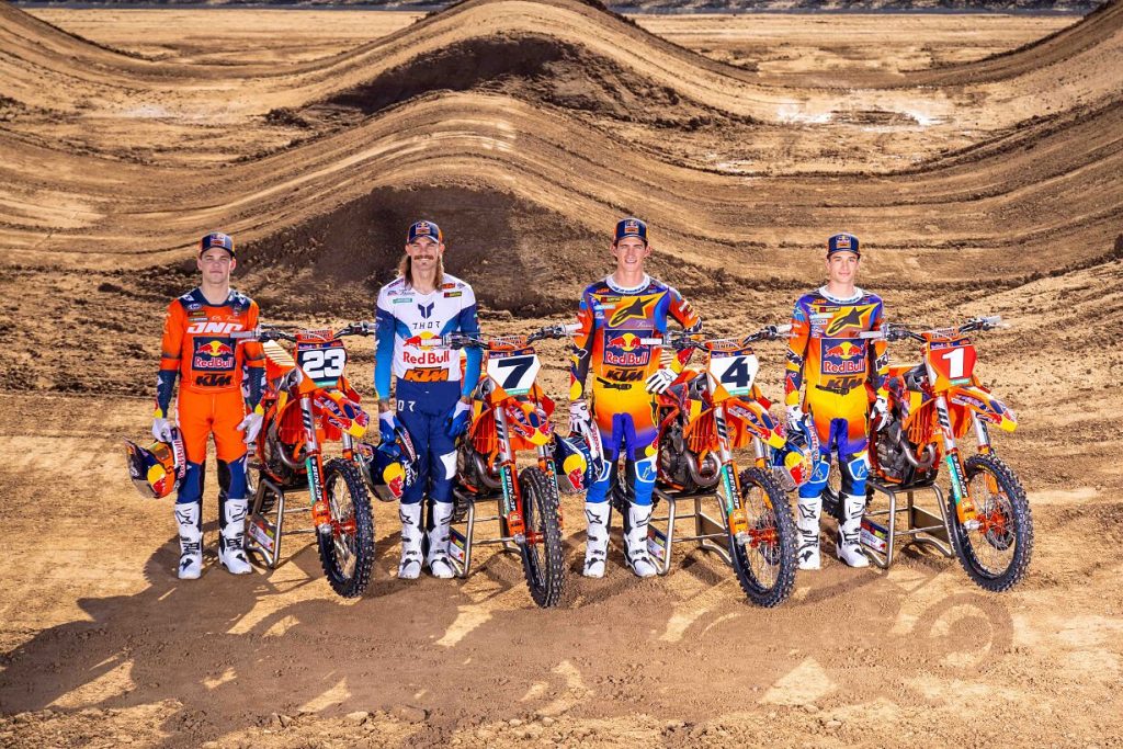 Revealed: Factory KTM new look for the 2025 AMA season – Vialle to ...